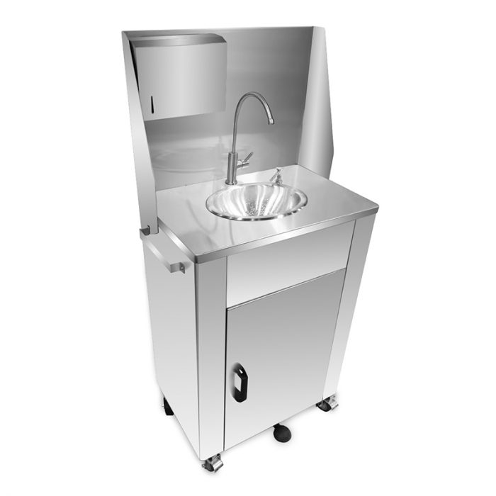 Foot pump operated Stainless Steel Portable Sink – CNPOATS