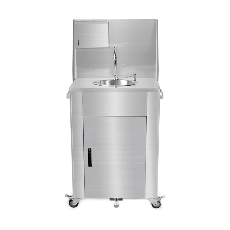 Foot pump operated Stainless Steel Portable Sink – CNPOATS